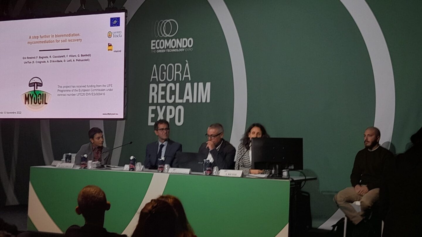 ENI REWIND and UNITUS disseminate the LIFE MySOIL project in the ...