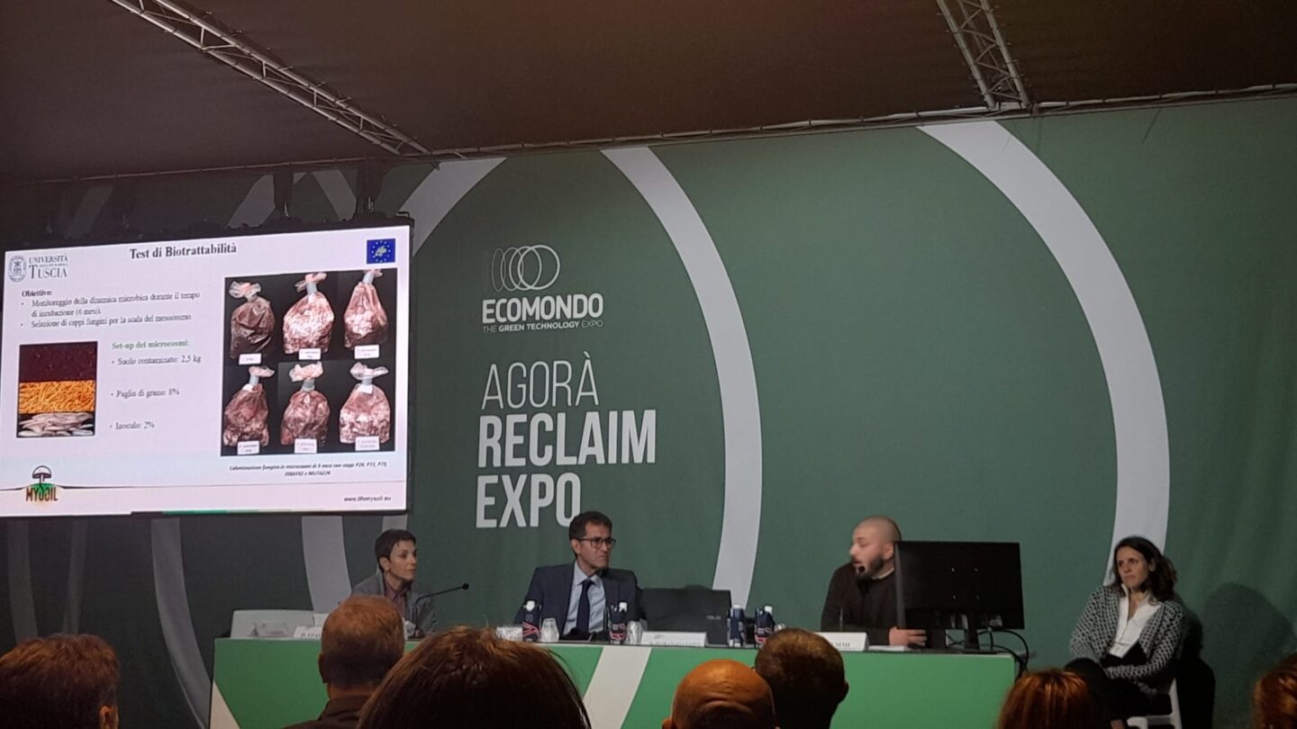 ENI REWIND and UNITUS disseminate the LIFE MySOIL project in the ...